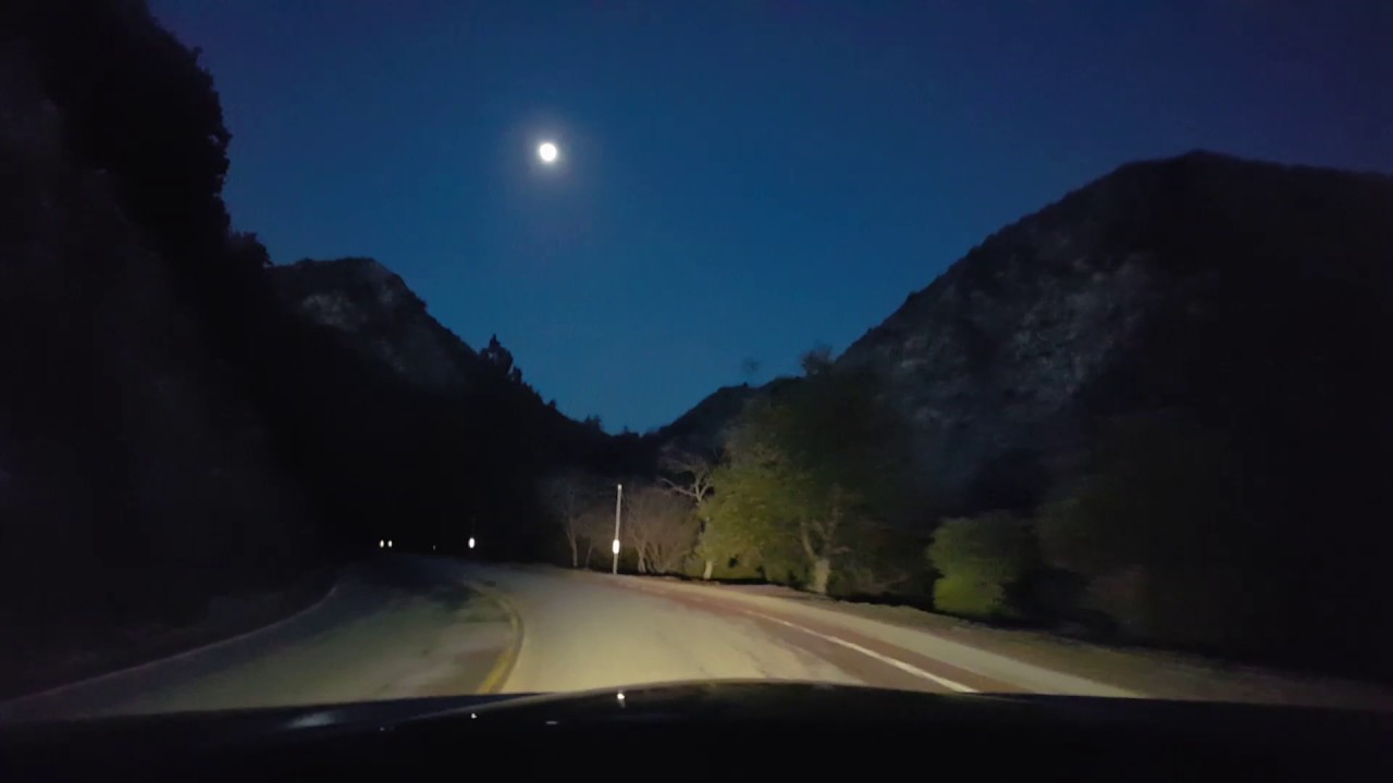MT Wilson Canyon Road, Downhill Drive at Dawn - YouTube