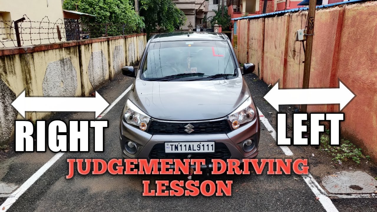 How To Calculate Left & Right Side Judgement in Car - Driving School ...