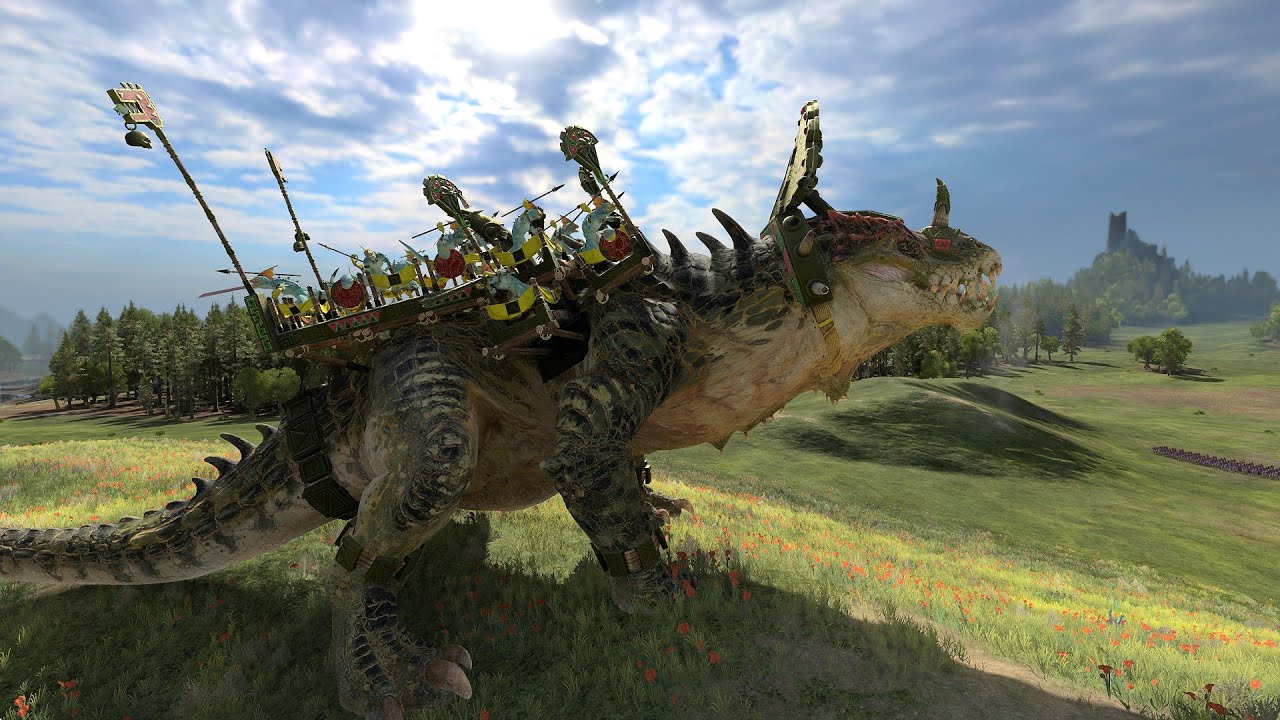 Dread Saurian Animations | Total War Warhammer 3 - YouTube