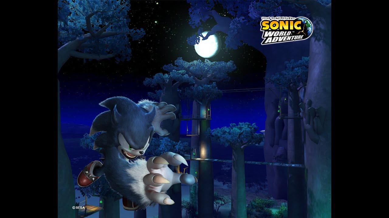 Sonic Unleashed end credits but Sonic were hog sings endless ...