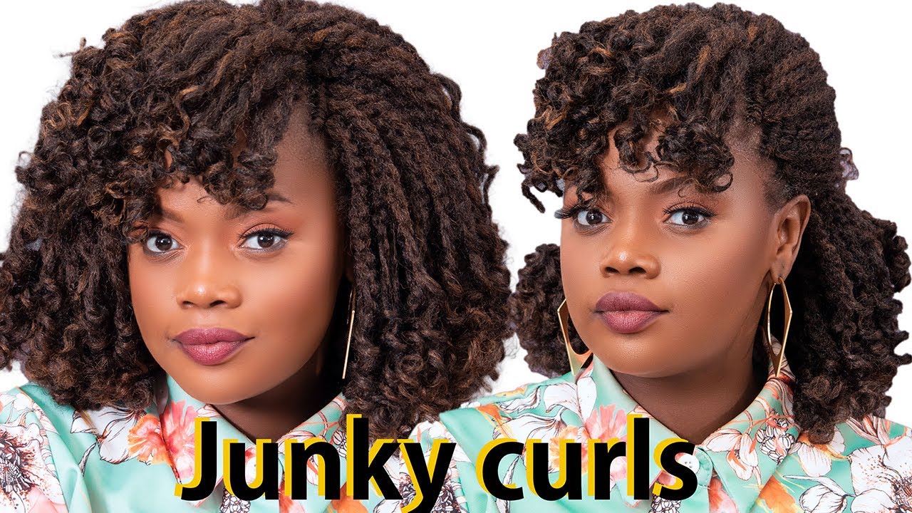 JUNKY CURL || Easy For Beginners || Step By Step || Very Detailed ...