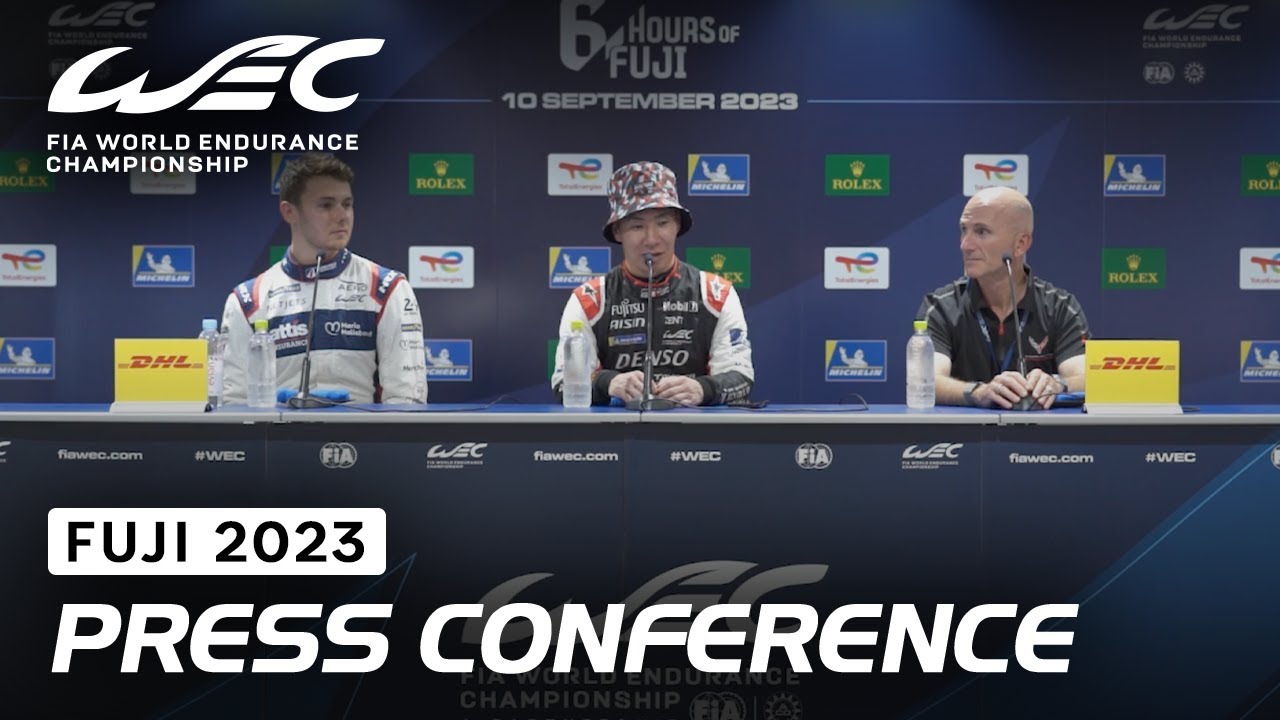 Qualifying Press Conference I 2023 6 Hours of Fuji I FIA WEC - YouTube