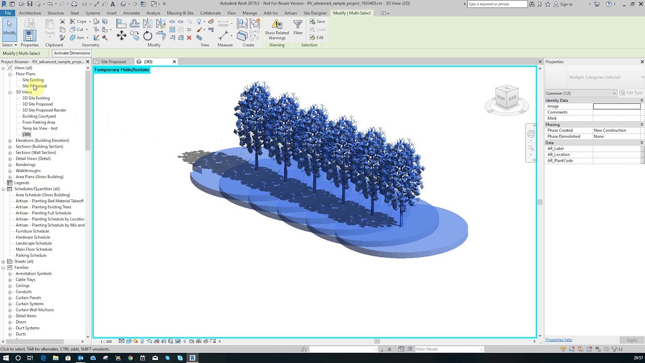 Tree Roots for clash detection in Revit - YouTube