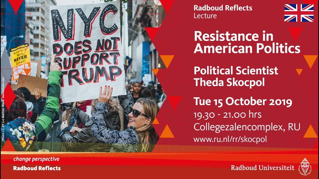 Resistance in American Politics | Lecture by political scientist Theda ...