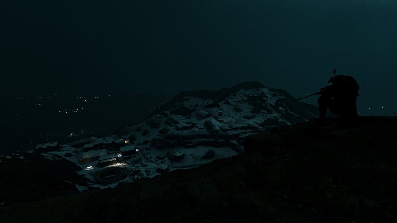 Ghost Recon Breakpoint | Sniper Stealth NO HUD | Red Weasel Outpost ...