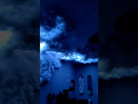 Artificial Thunder Clouds For Ceiling Tutorial #ceiling #thunder #shorts #youtubeshorts