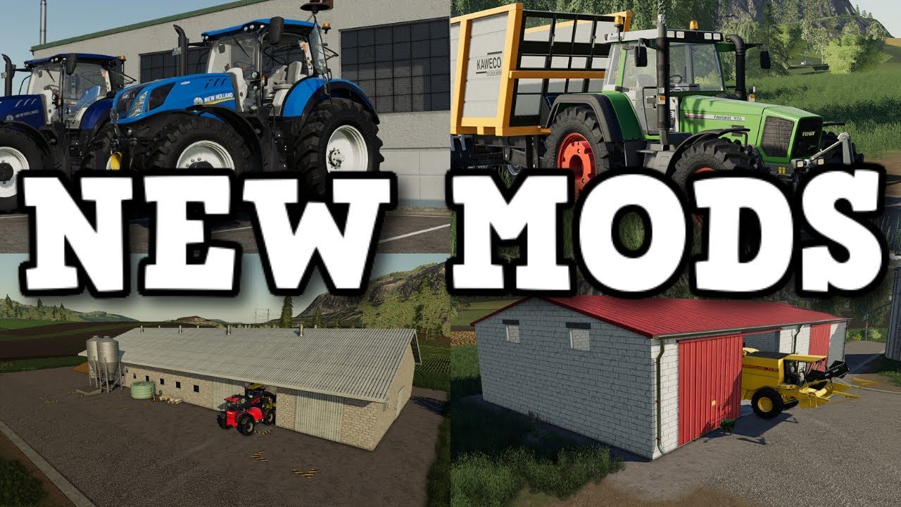 AWESOME NEW MODS OUT NOW..... DEC 9 2019 | Farming Simulator 19 - YouTube