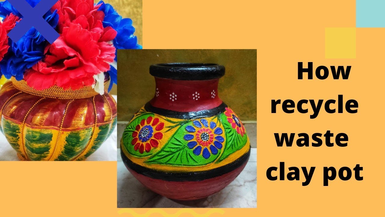 Amazing DIY idea using old Matka/ best out of waste/ decorative iteam ...