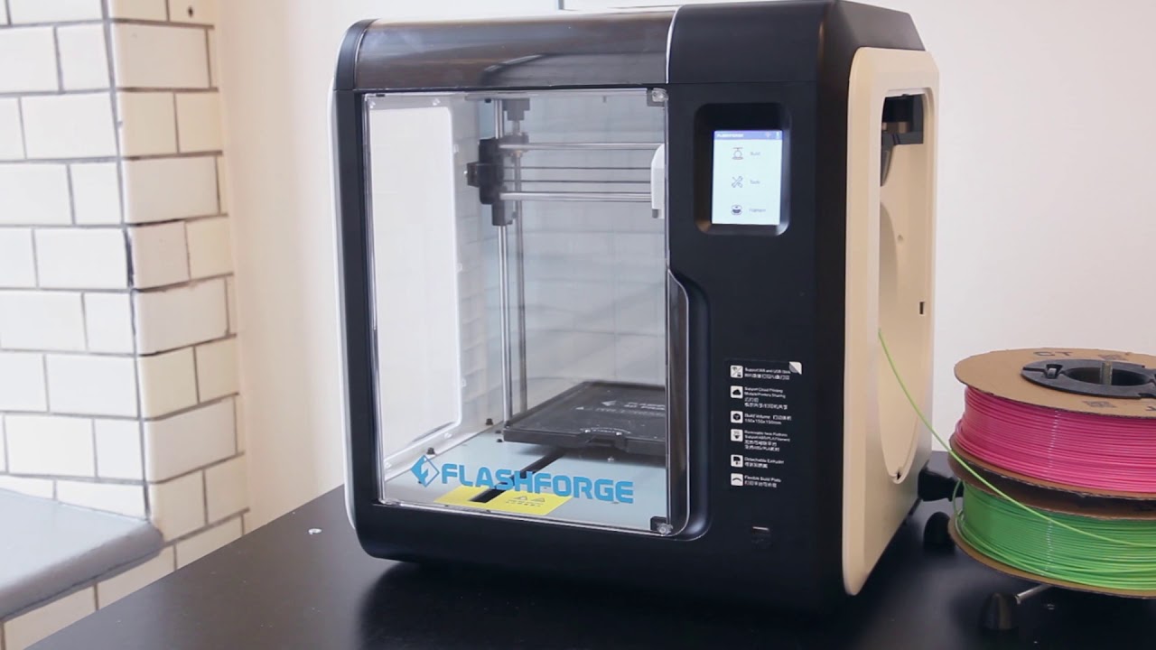 3D printing a pen holder with Flashforge Adventurer 3 3D printer - YouTube
