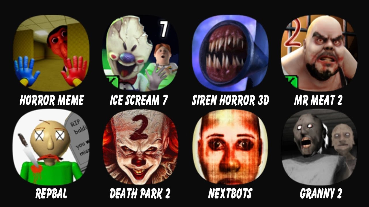 Horror Meme: Halloween Chasing, Ice Scream 7, Scary Siren Head Horror ...