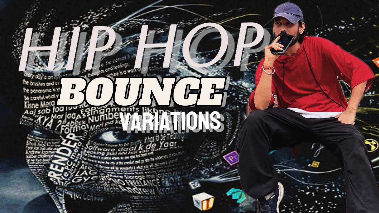 Hip hop dance | Bounce steps | Bounce steps variations | Dance tutorial ...