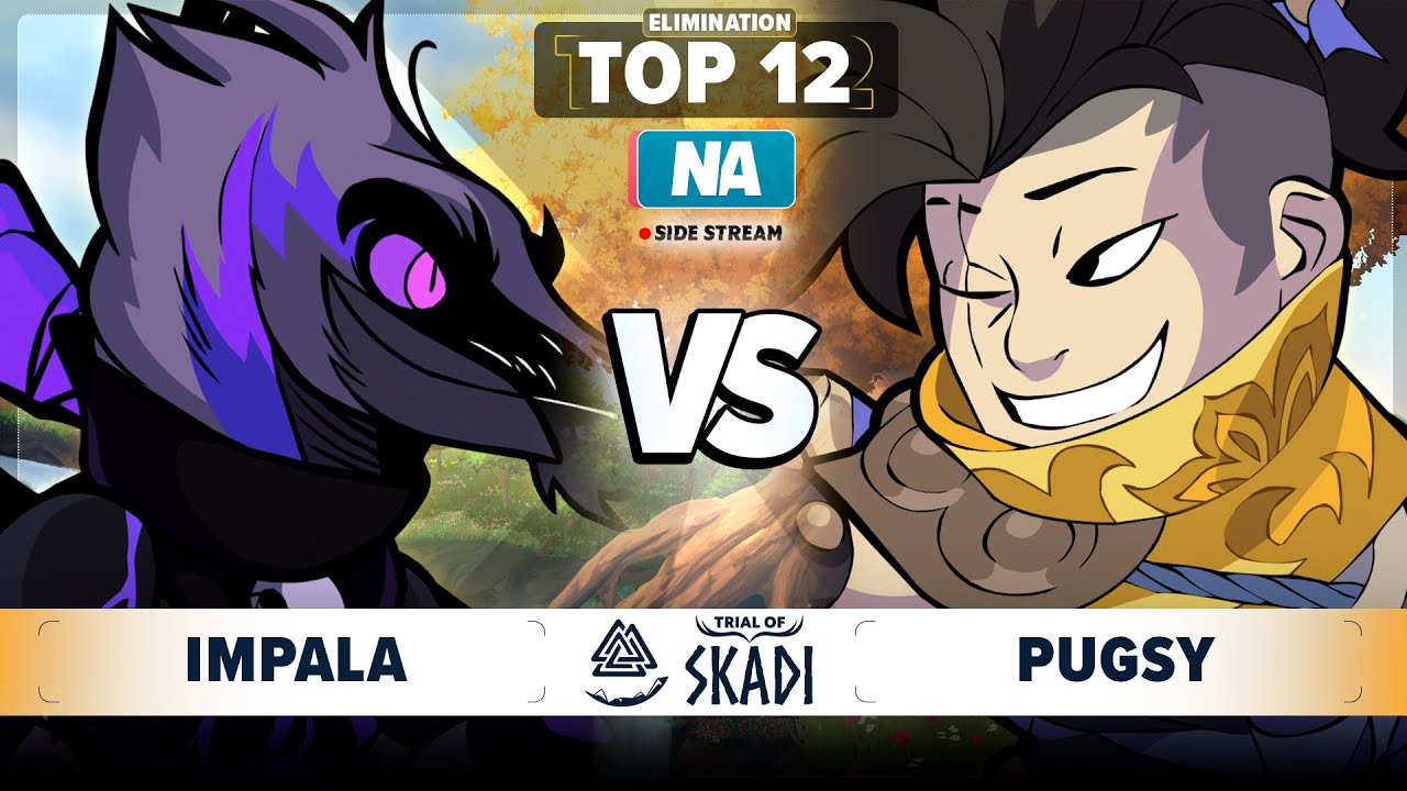 Impala vs Pugsy - Elimination Top 12 - Trial of Skadi - NA 1v1 - YouTube
