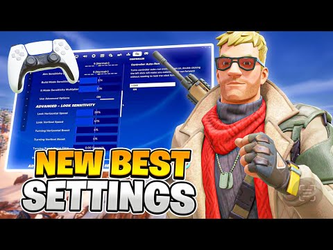 NEW BEST Controller SETTINGS For PS5/XBOX (Chapter 5 Fortnite Ranked ...