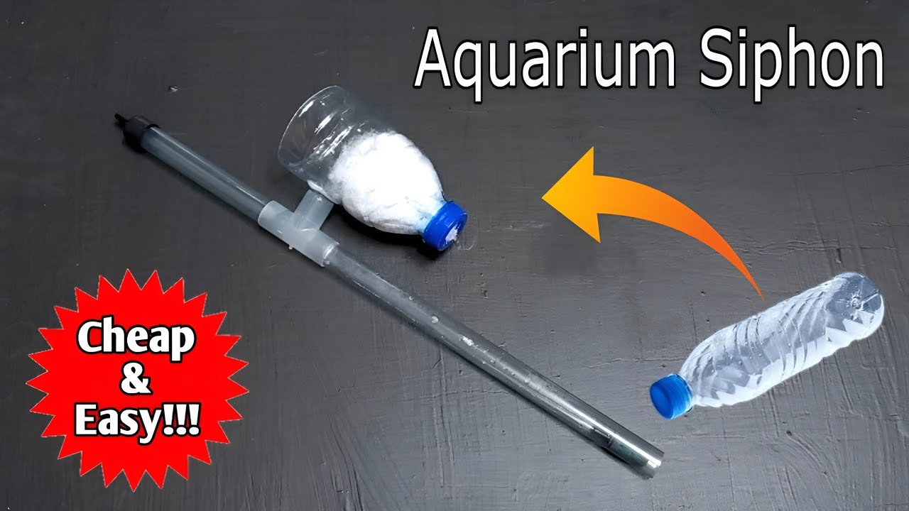 Fish poop collector DIY |Aquarium siphon DIY | Aquarium filter DIY ...