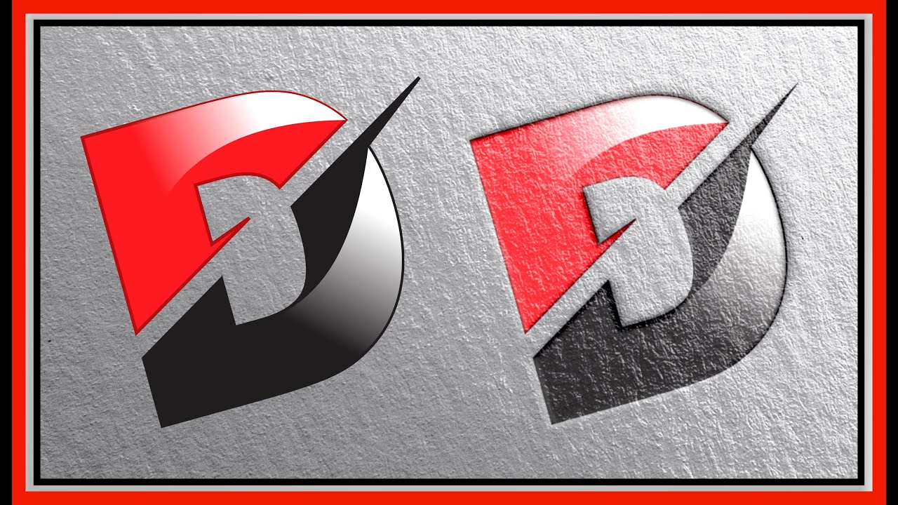 Coreldraw Professional Logo Design For Beginners / D Letter Logo Design ...