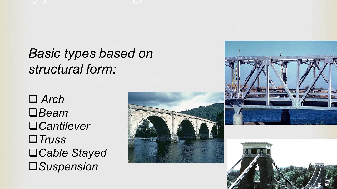 transportation system bridge । key element । - YouTube