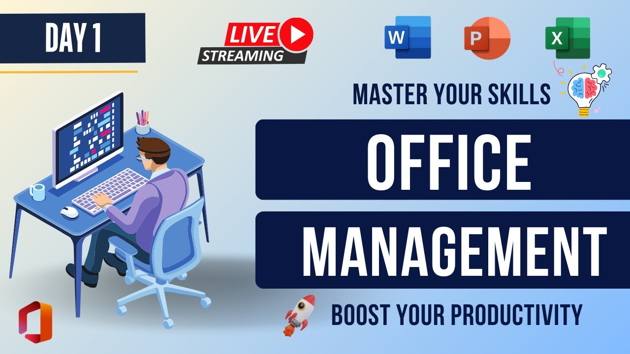 Office Management Course Day 1 | Introduction to Microsoft Office with ...