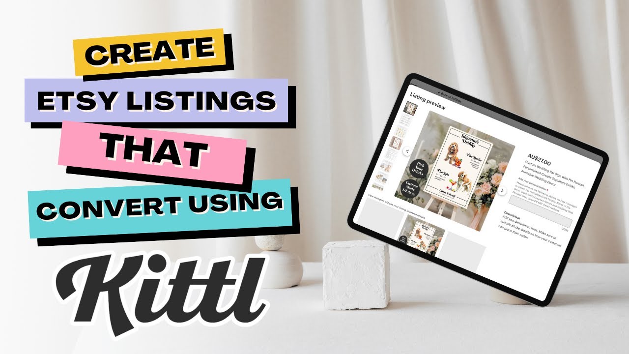 How to Design Perfect Etsy Listings Step-by-Step Using Kittl (Part 2 ...