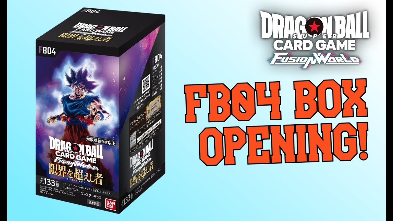 Dragon Ball Fusion World FB04 Ultra Limit BOX Opening + Giveaway #dbfw - YouTube