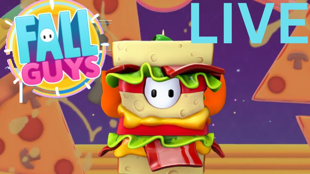 🔴 FALL GUYS Live - The Food Themed Stream - YouTube