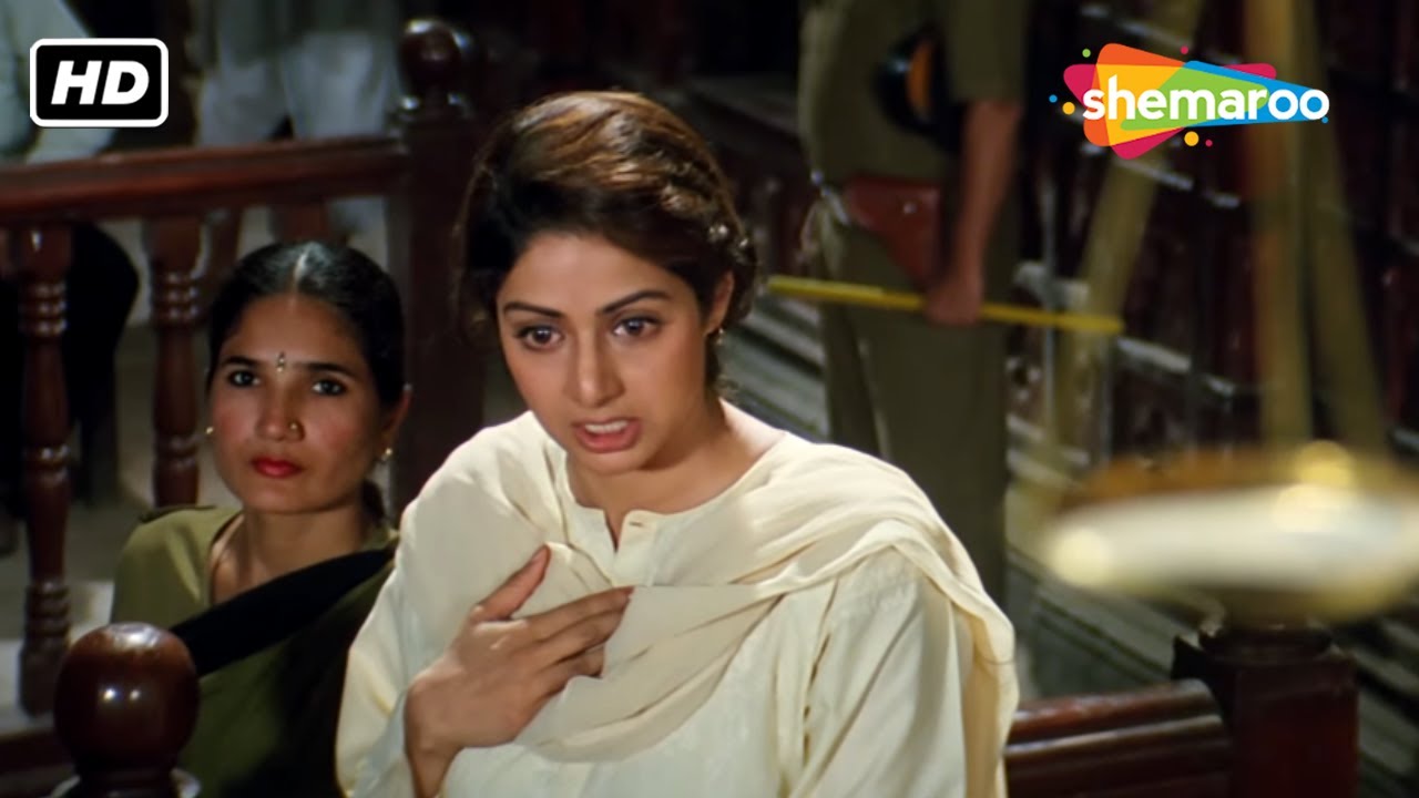 मुकेश अग्रवाल के मौत का कारन मैं हूँ | Sridevi, Rishi Kapoor, Mohnish Bahl | SCENE (HD) - YouTube