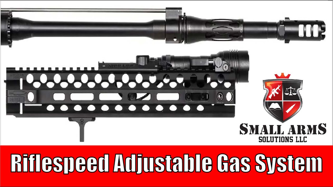 Riflespeed Adjustable Gas System - YouTube