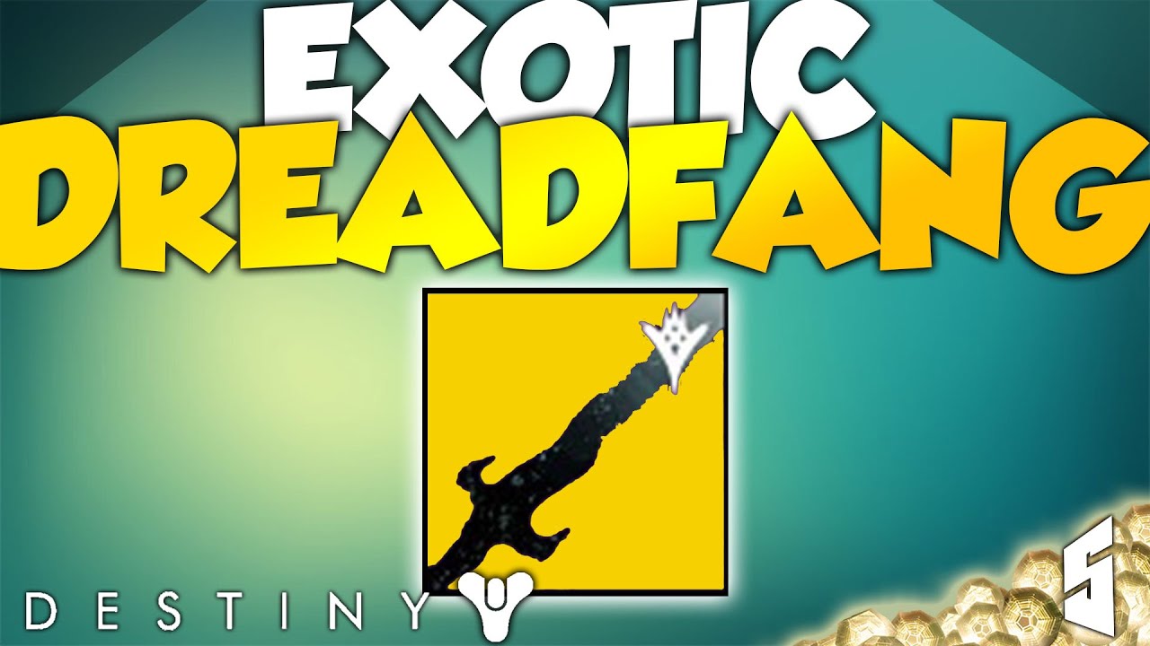 Destiny: Exotic Dreadfang Sword?! (Speculation) - YouTube