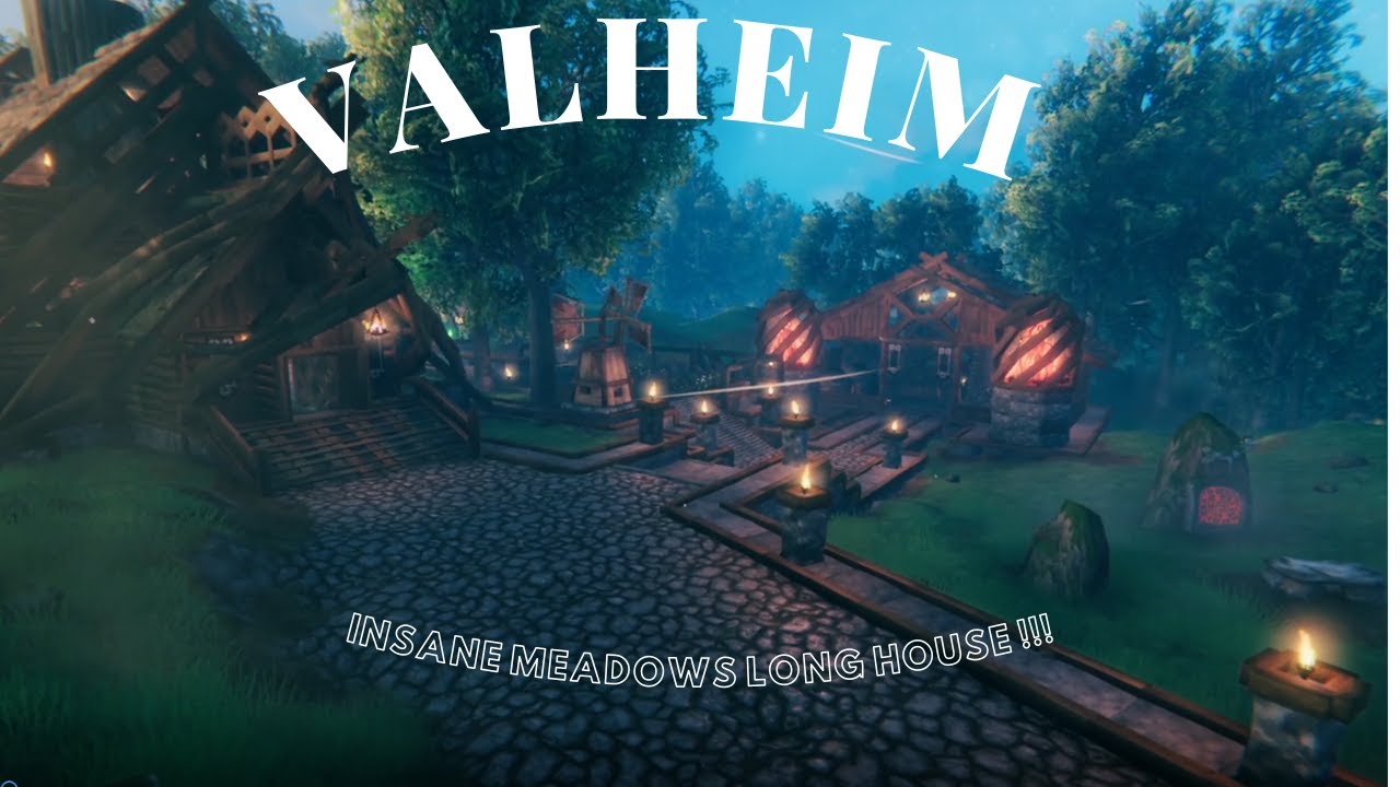 Valheim: Giant Meadows Home! - YouTube