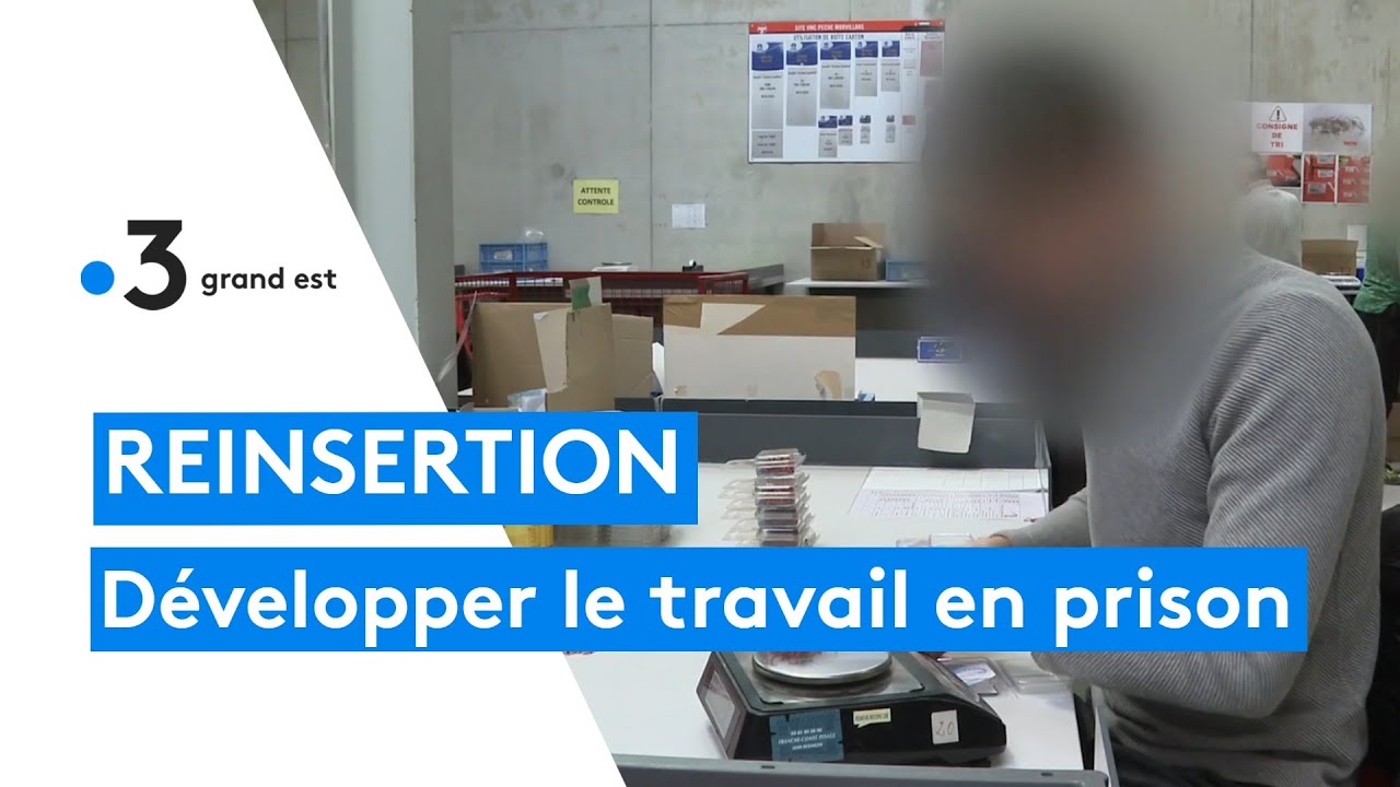 Réinsertion : comment développer le travail en prison - YouTube