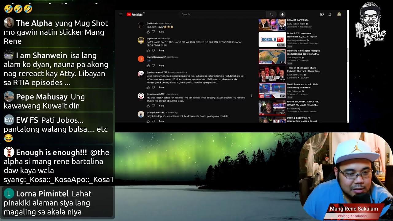 Boss MG "Idol pa rin kita Raffy Tulfo pero GRABE!" | Hindi eto Small Vlogger - YouTube
