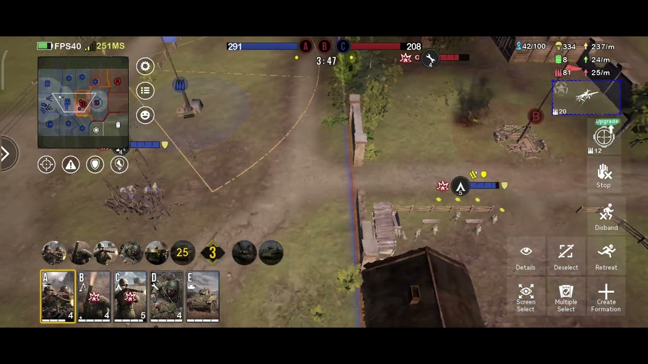 War Alert: WWII PvP RTS - First Combat - YouTube