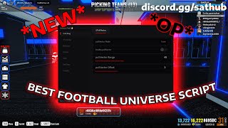 Nfl Universe Football Free Script Solara Support Mags Qb Aimbot Speed ...