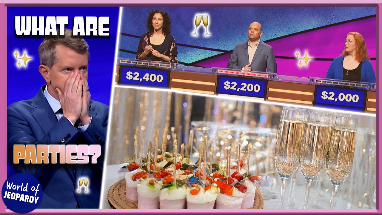 It's Time For a JEOPARDY PARTY! 🥂| Top Party Questions I World Of ...