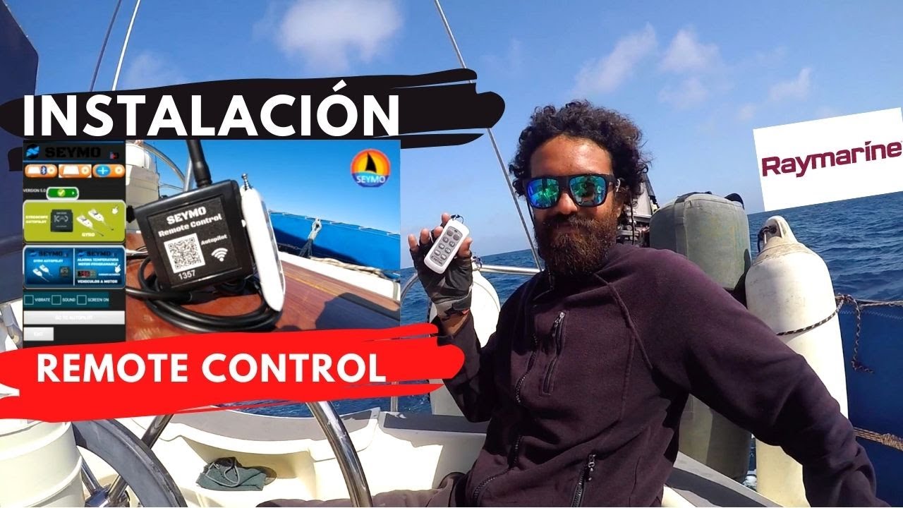 Instalación REMOTE CONTROL PARA PILOTOS RAYMARINE - ST300 (English ...