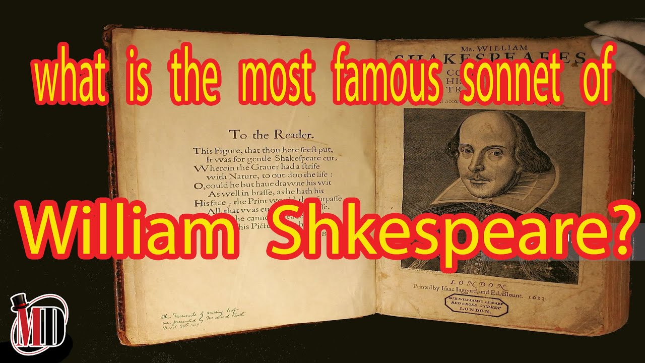 What is the most famous sonnet of William Shakespeare? | Introducing ...