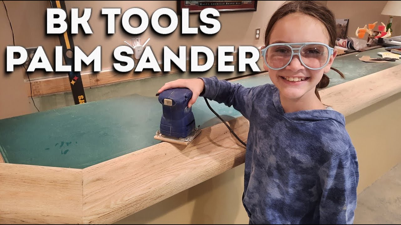 Builder Kids Tool Talk - How to Use a Palm Sander - YouTube