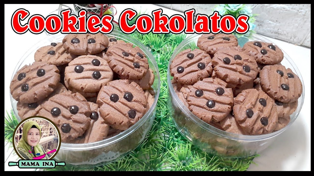 Buat isian Toples Lebaran, Cokies coklat cokolatos, empuk renyah ...