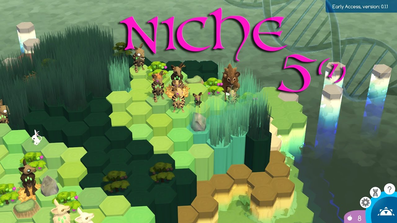 Niche - a genetics survival game / 5 - Essayons la nouvelle mise à jour ...