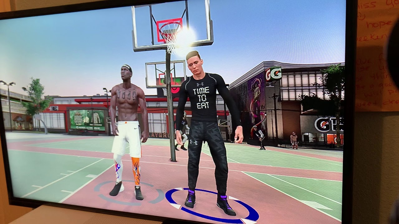 Playing NBA 2K - YouTube