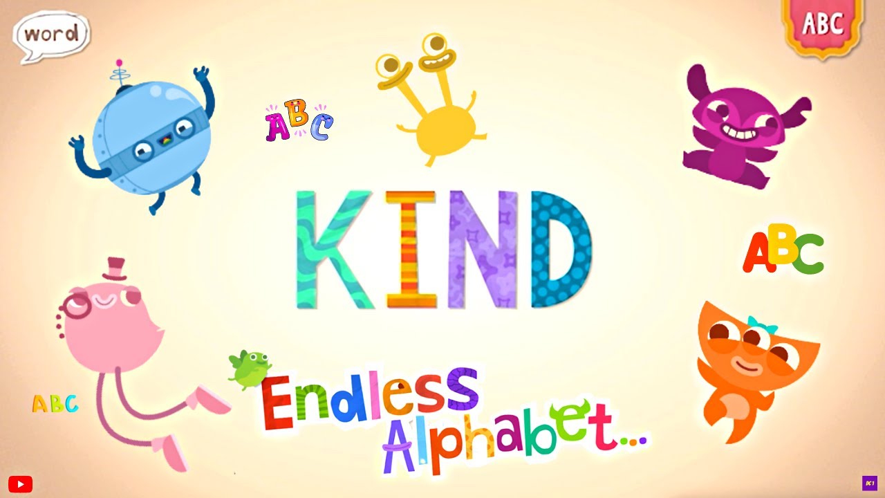 Endless Alphabet - ABC Learning for Kids | Meet Letter i, j, k & L ...