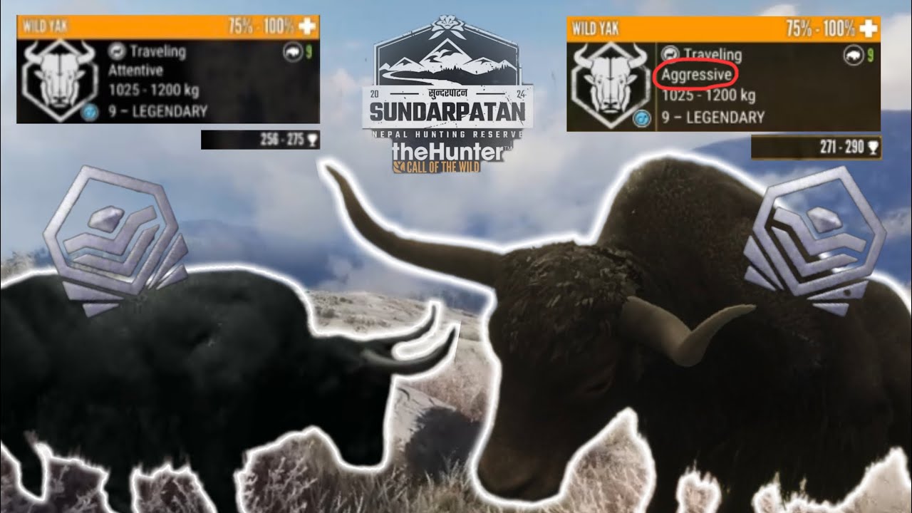DIAMOND YAK ATTACK! - Hunter call of the wild Sundarpatan - YouTube