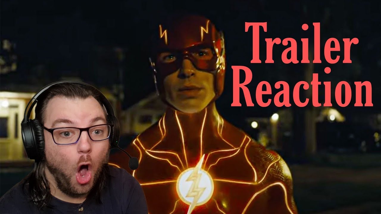 Kevin Reacts | The Flash (featuring Batman) Trailer - YouTube