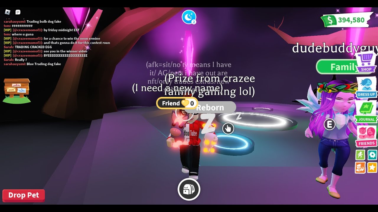 how to win a neon ermine-roblox-adopt me - YouTube