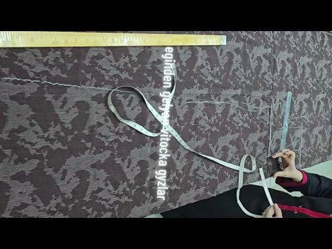 Eginden gelyan vitocka biçimi | Koynek tikmek owrenmek