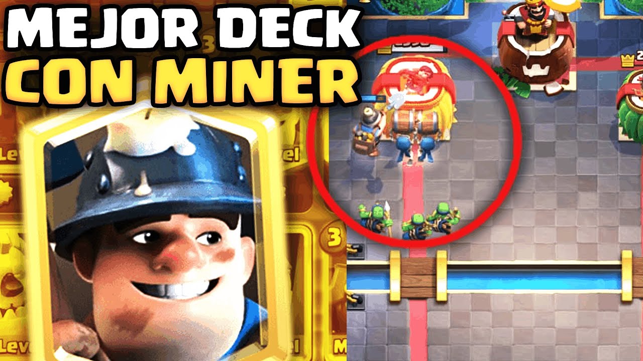 EL MEJOR MAZO DE MINER CONTROL PARA SUPERAR TU RECORD DE COPAS / Tips y ...