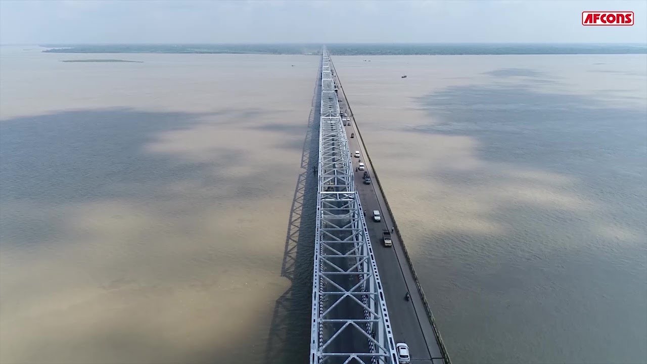 Mahatma Gandhi Setu, Bihar, India - YouTube