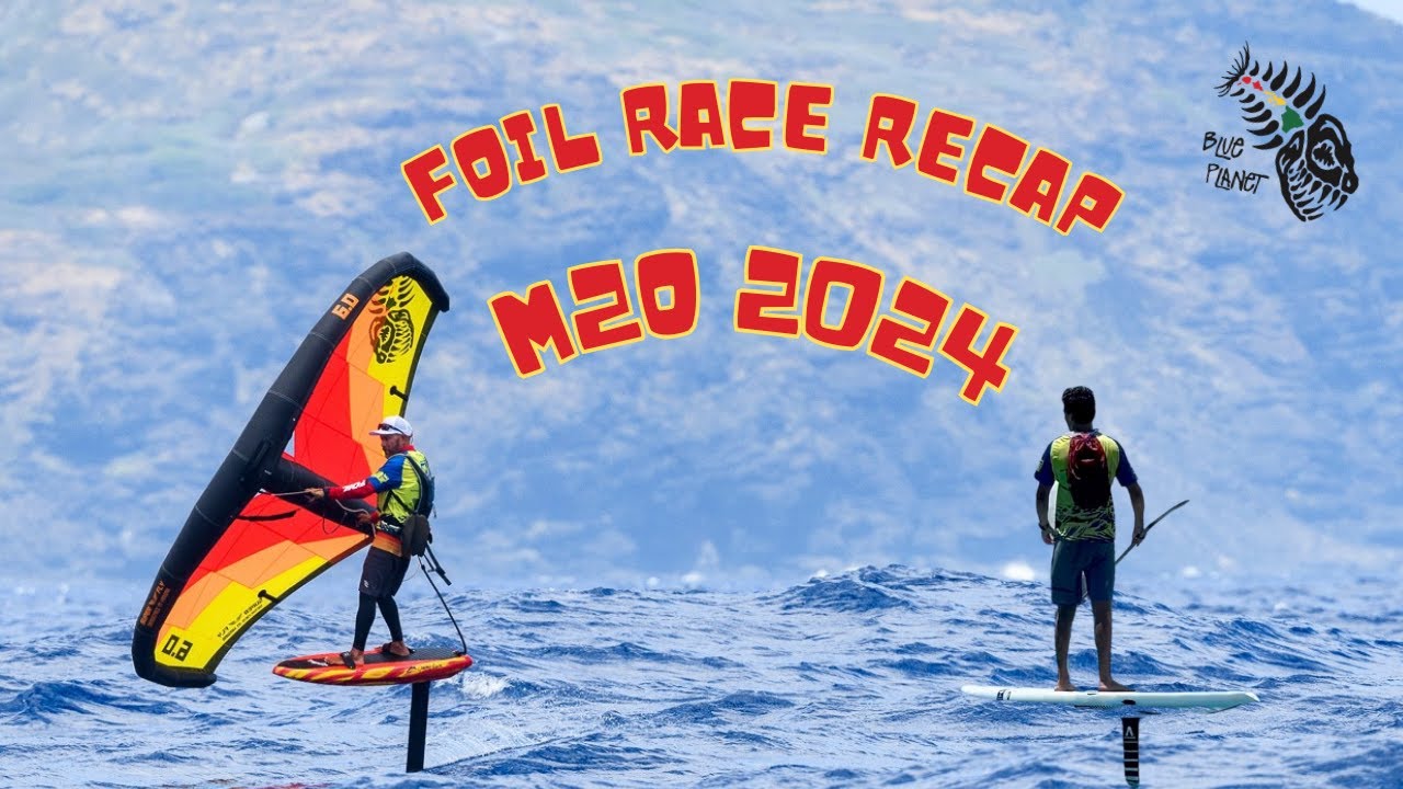 M2O Foil edition- Wing Foil Race Recap- Molokai to Oahu - YouTube