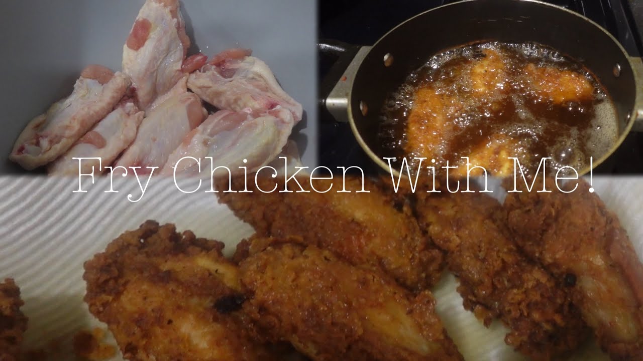 4 Minute Tutorial | Frying Chicken With Me | - YouTube