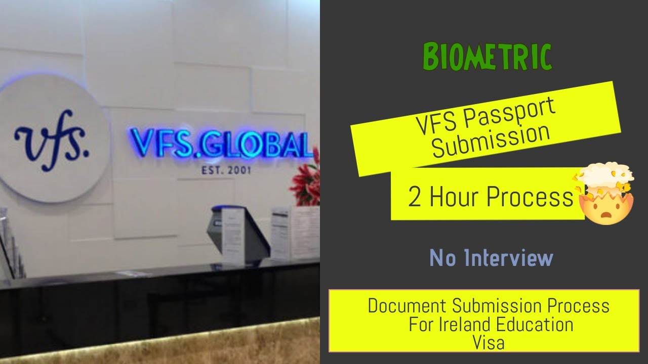 My VFS Passport Submission Experience | VFS Biometric Appointment ...