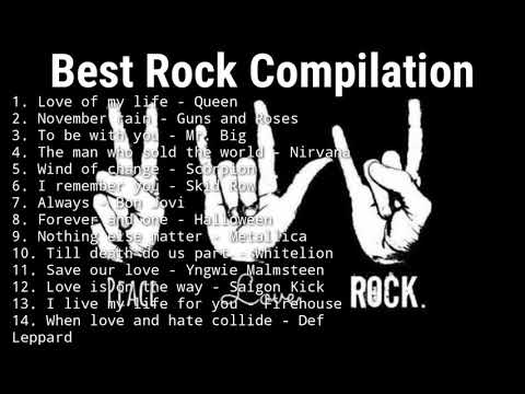 Best rock compilation 80's - 90's 🎵 - YouTube Music